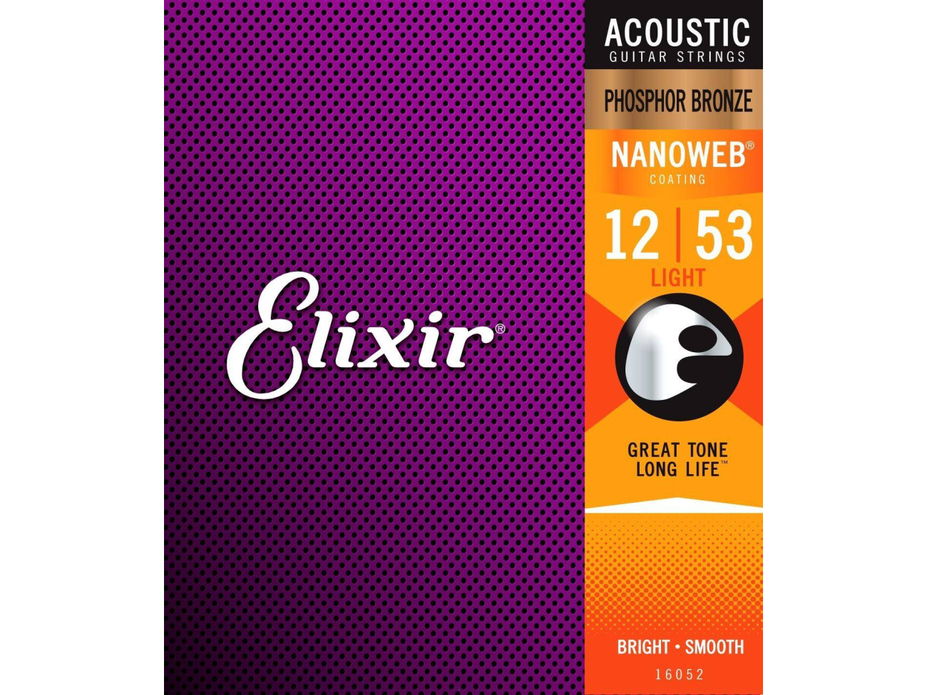 Elixir Nanoweb Phosphor Bronze | Struny do gitary akustycznej 12-53
