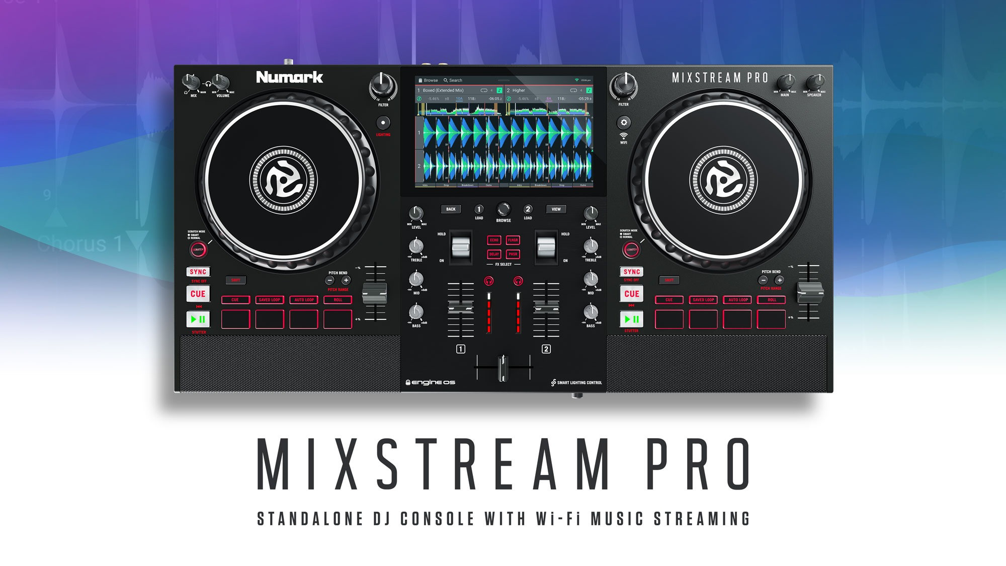 NUMARK MIXSTREAM PRO PLUS - KONTROLER DJ TYPU STANDALONE - Riff.net.pl