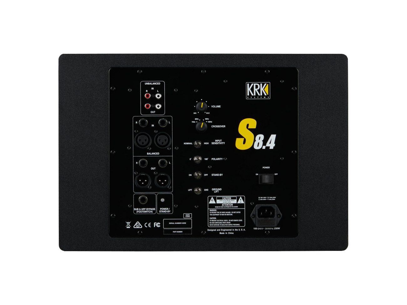 KRK SUB S8.4 - aktywny subwoofer - Riff.net.pl