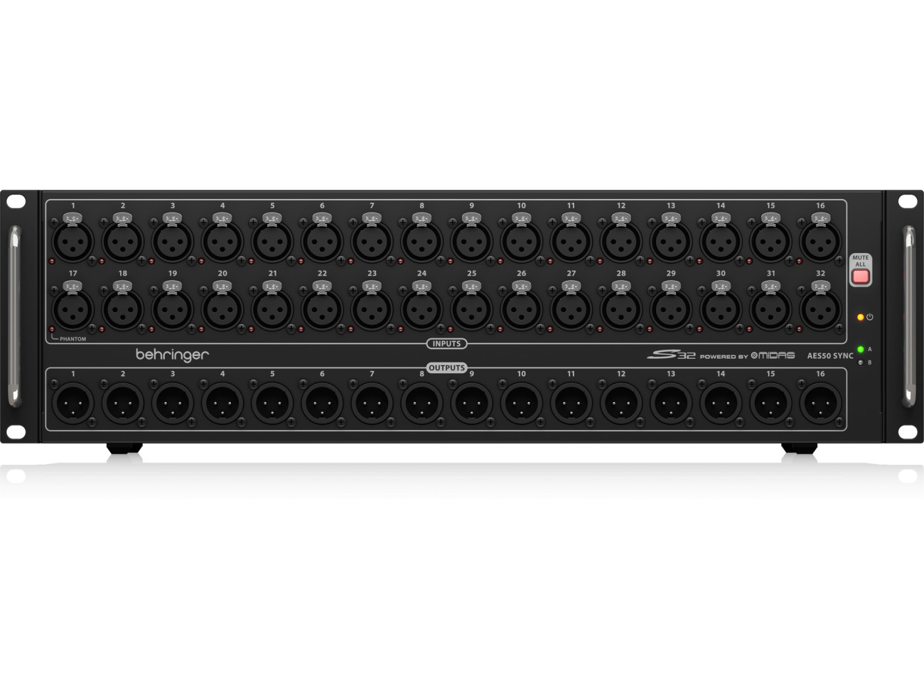 BEHRINGER S32 - cyfrowy stage box - Riff.net.pl