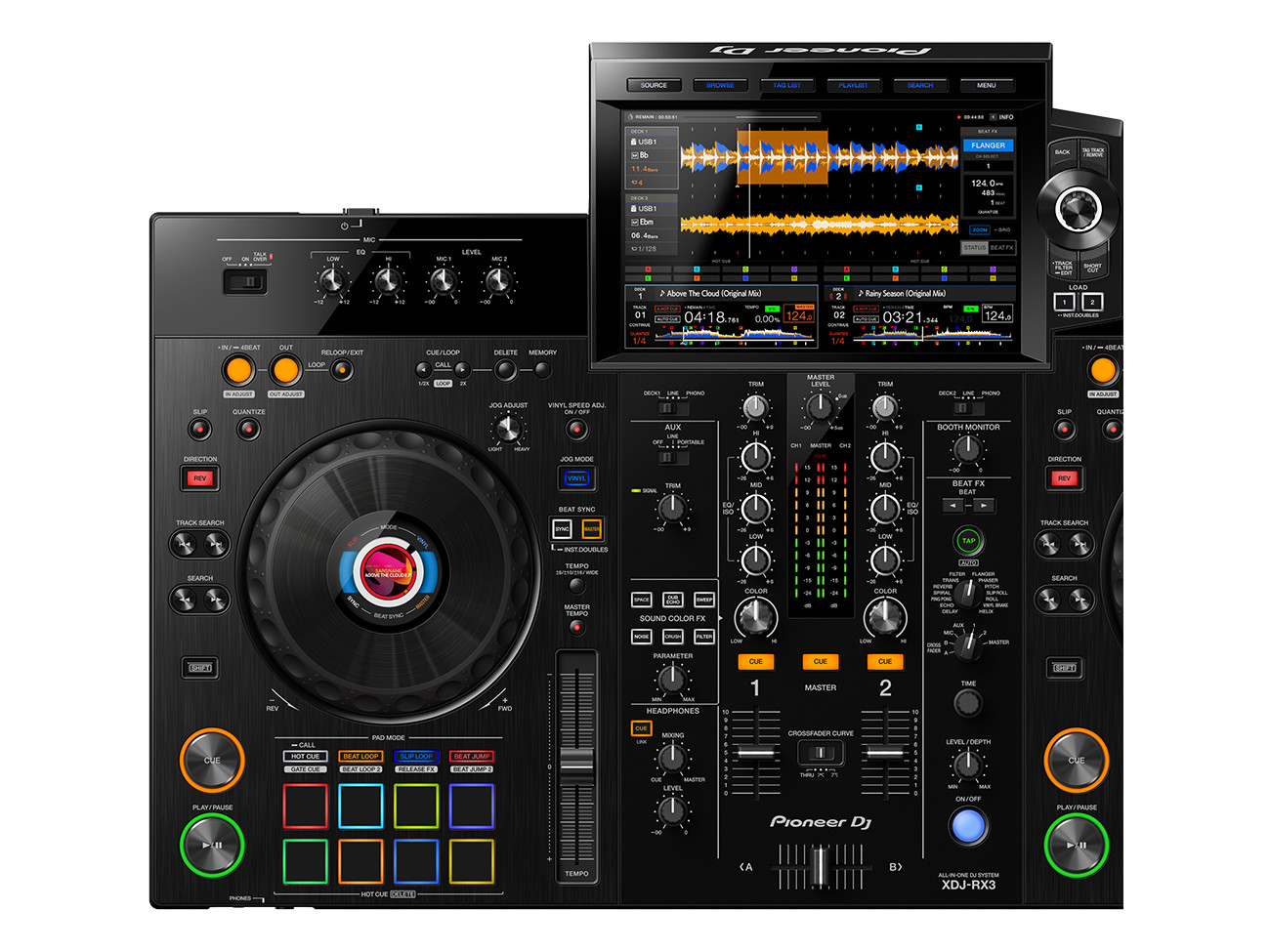 PIONEER XDJ-RX3 - 2 KANAŁOWY SYSTEM DJ-SKI - Riff.net.pl