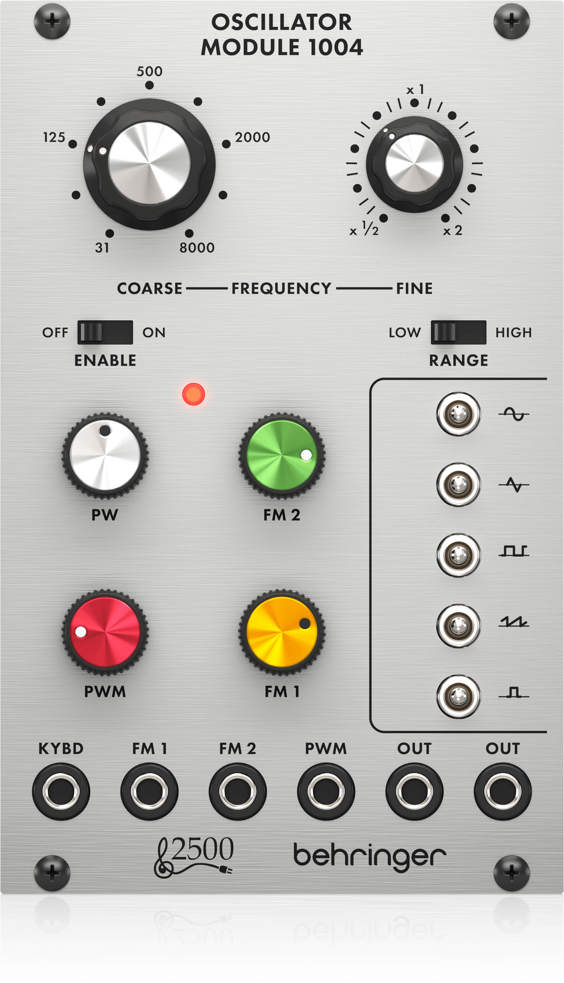 BEHRINGER 1004 OSCILLATOR MODULE MODUŁ SYNTEZATORA MODULARNEGO SERII 2500 - Riff.net.pl