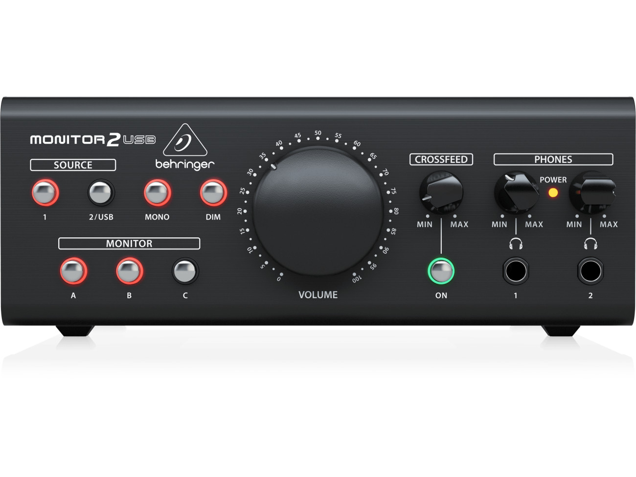 BEHRINGER MONITOR2USB KONTROLER MONITOROWY VCA/USB - Riff.net.pl