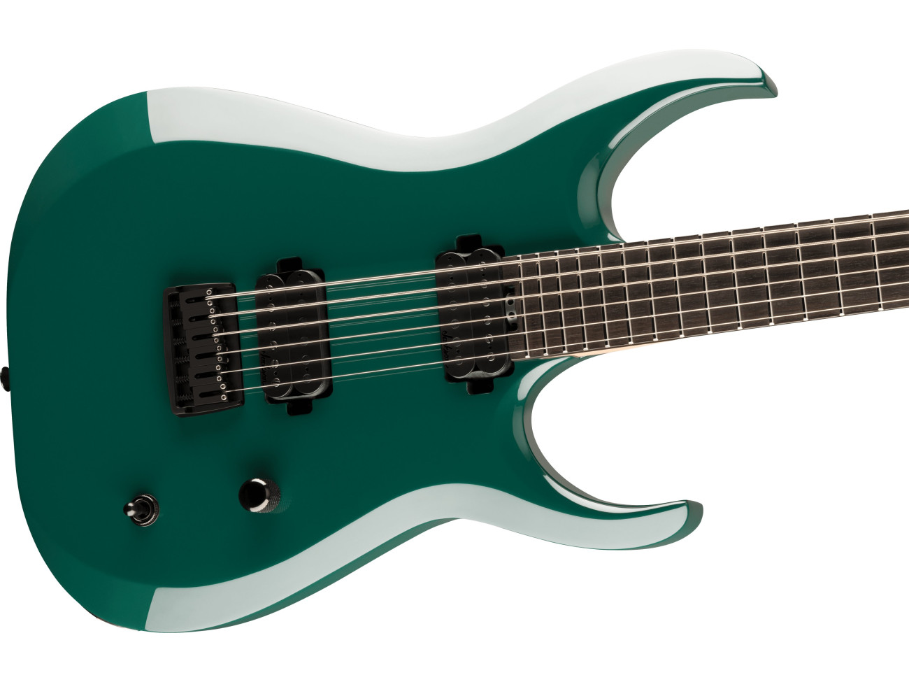 JACKSON PRO ROMAN IBRAMKHALILOV SINGATURERE RI MDK HT6 B EMERALD GREEN - GITARA BARYTONOWA ...