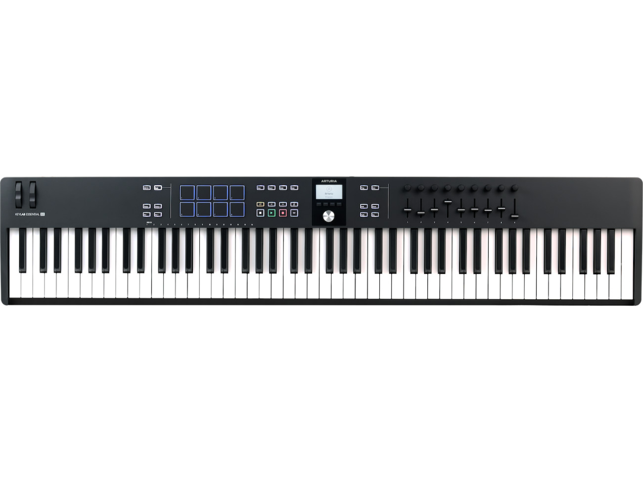 ARTURIA KEYLAB ESSENTIAL 88 MK3 BLACK - KLAWIATURA MIDI - Riff.net.pl