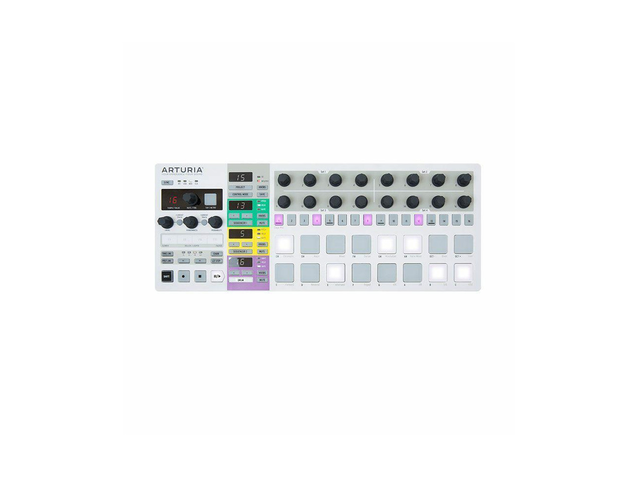 ARTURIA BEATSTEP PRO - SEKWENCER KROKOWY - Riff.net.pl