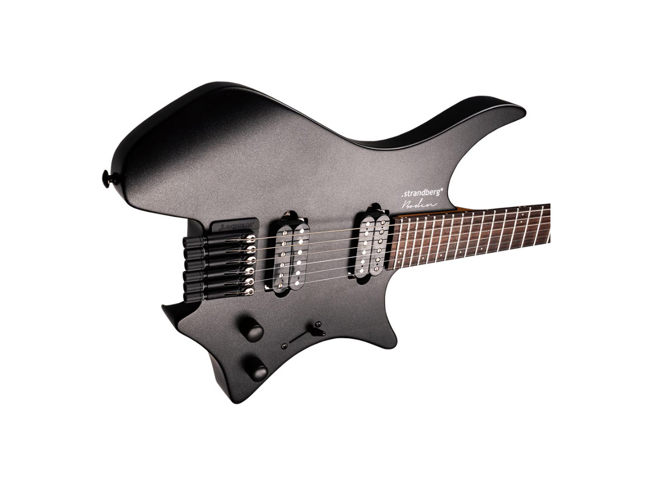 STRANDBERG BODEN ESSENTIAL 6 BLACK GRANITE - GITARA HEADLESS - Riff.net.pl