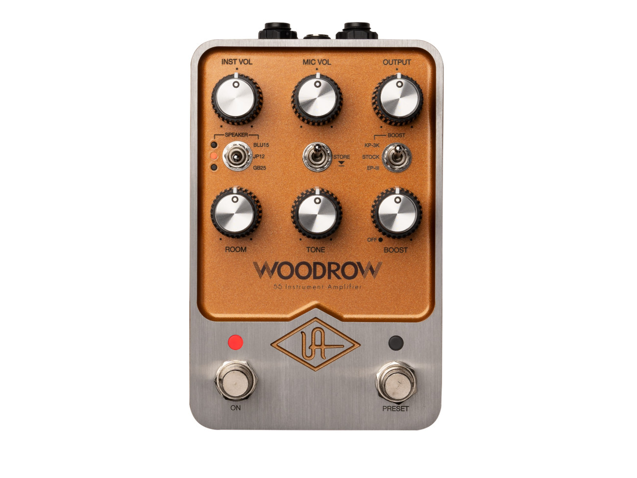 UNIVERSAL AUDIO UAFX WOODROW 55 INSTRUMENT AMPLIFIER - PREAMP GITAROWY ...