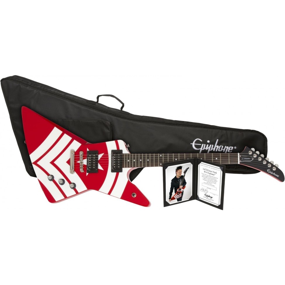 EPIPHONE JASON HOOK M-4 EXPLORER OUTFIT LIMITED EDITION - Riff.net.pl