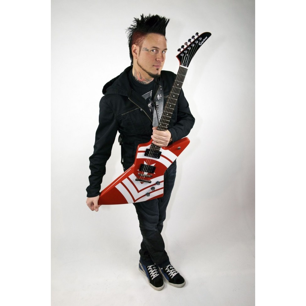EPIPHONE JASON HOOK M-4 EXPLORER OUTFIT LIMITED EDITION - Riff.net.pl