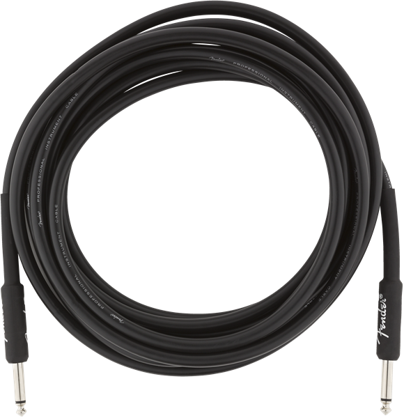 FENDER PROFESSIONAL 15 INST CABLE BLK - Riff.net.pl