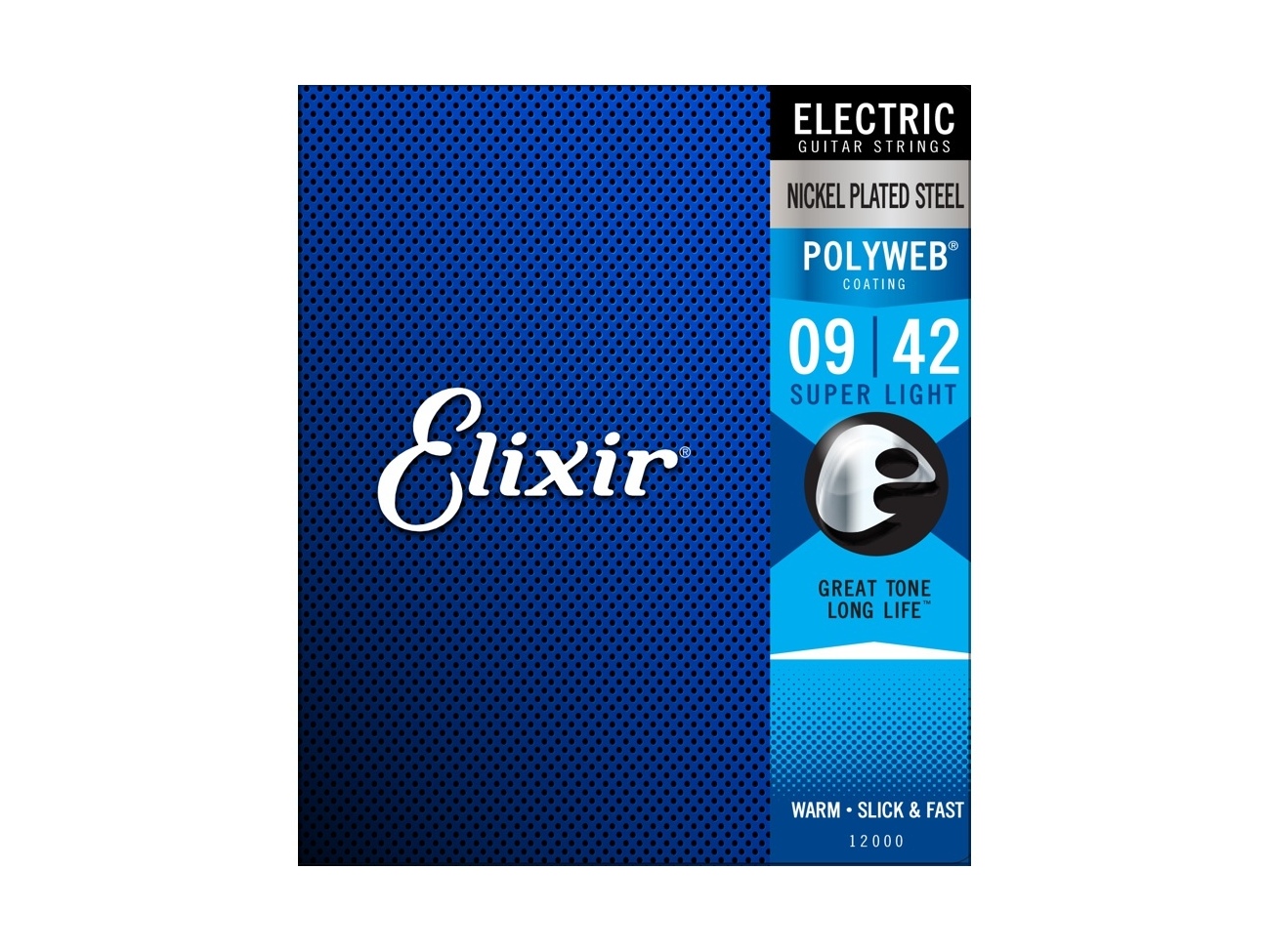 ELIXIR POLYWEB 0942 12000 struny do gitary elektrycznej