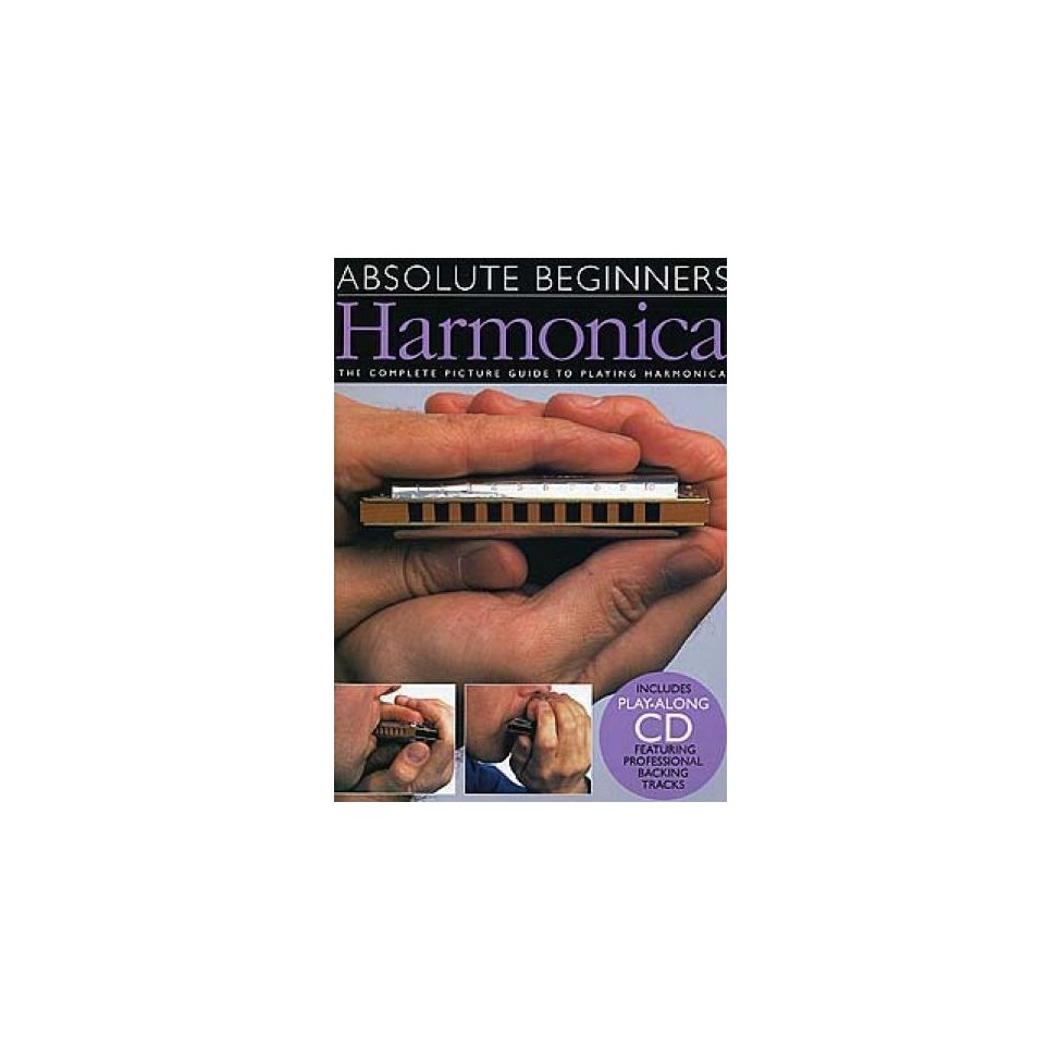 PWM. ABSOLUTE BEGINNERS HARMONICA + CD - Riff.net.pl