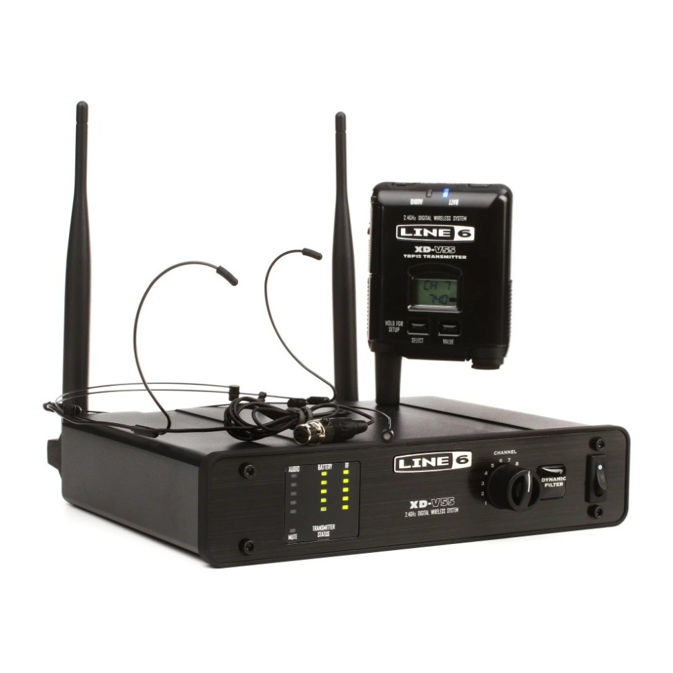 LINE 6 XDV55 HEADSET BLK - system bezprzewodowy - Riff.net.pl