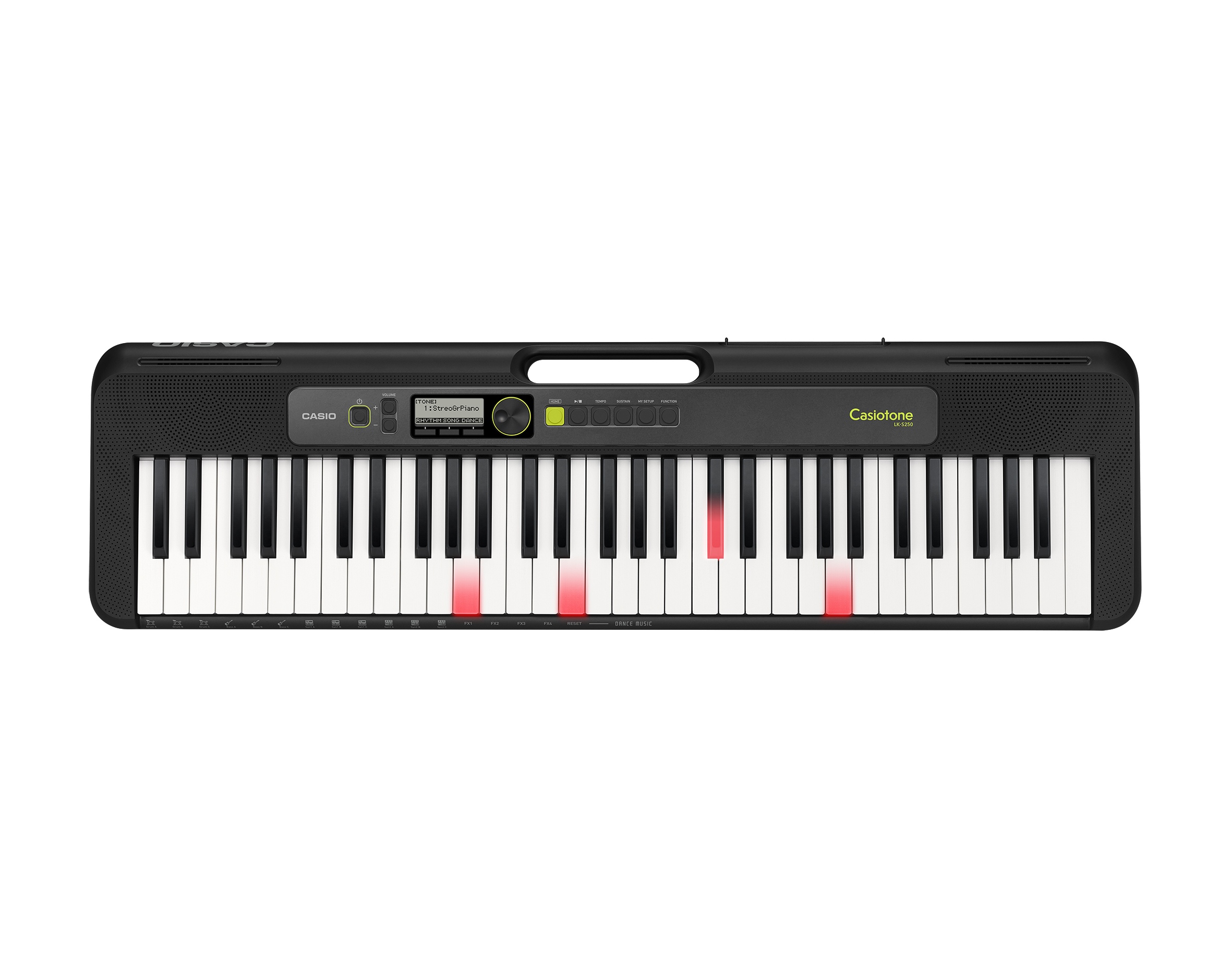 CASIO LK-S250 - KEYBOARD + STATYW + ŁAWA - Riff.net.pl