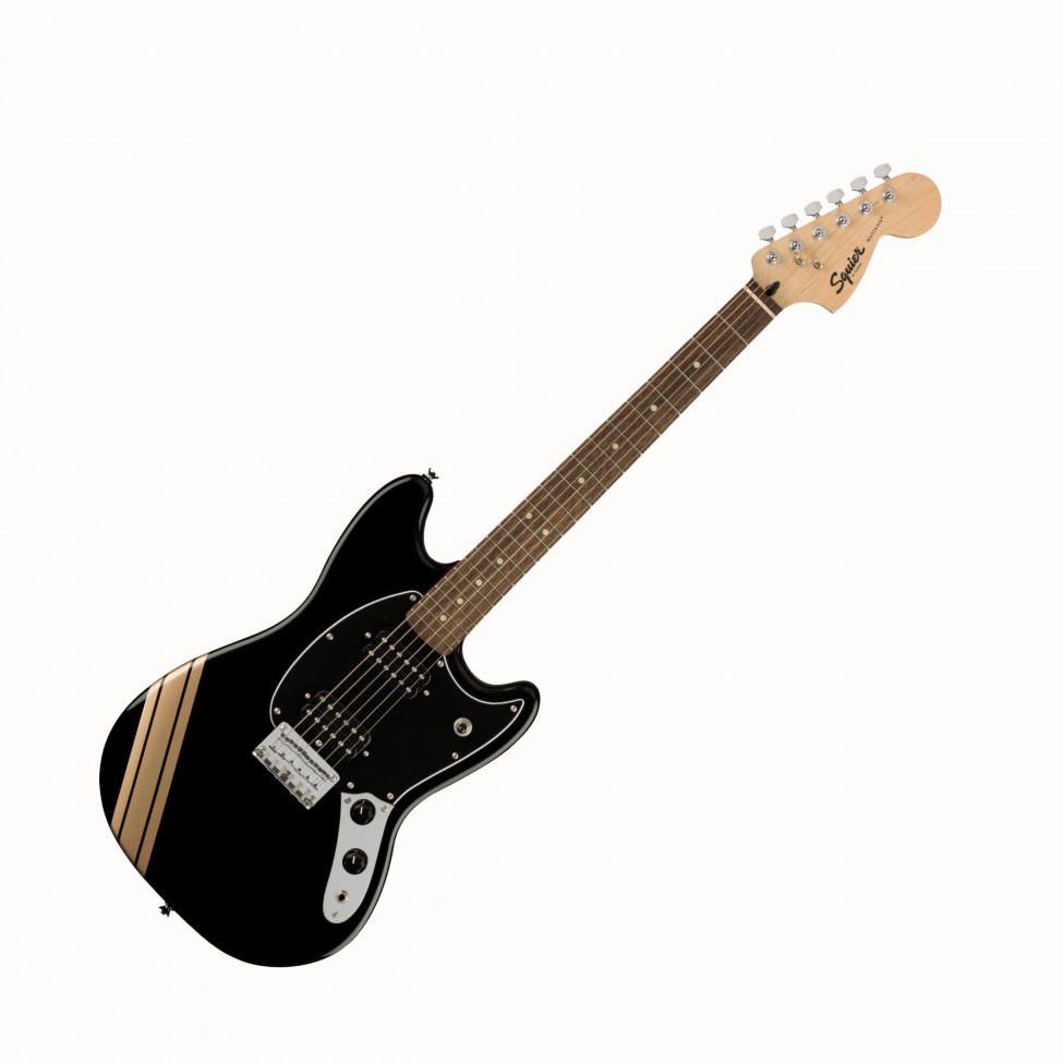 FENDER FSR SQUIER BULLET MUSTANG HH BPG COMPETITION LRL BLK - Riff.net.pl