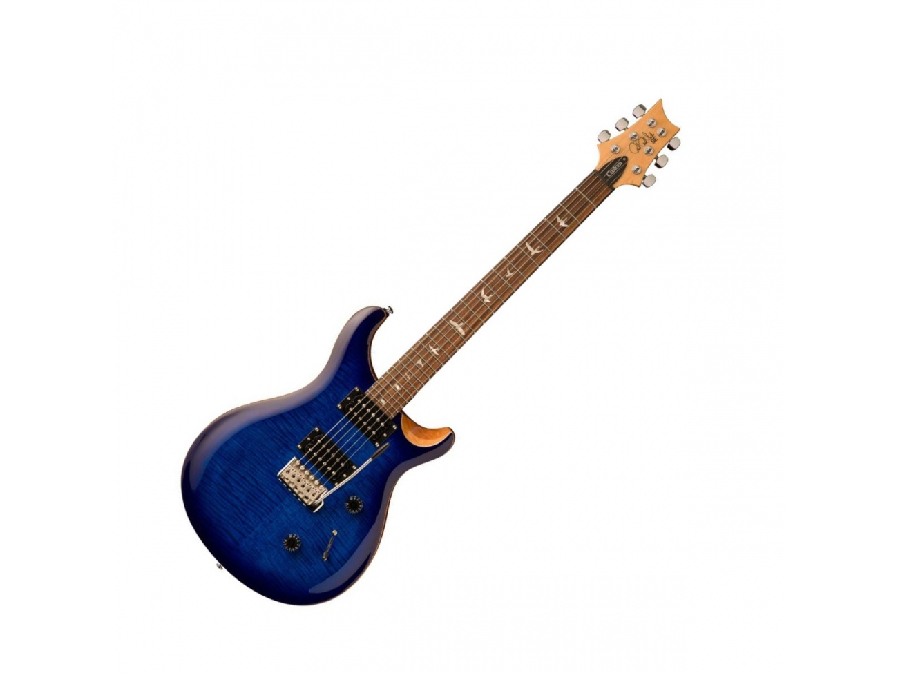 PRS SE CUSTOM 24 FADED BLUE BURST