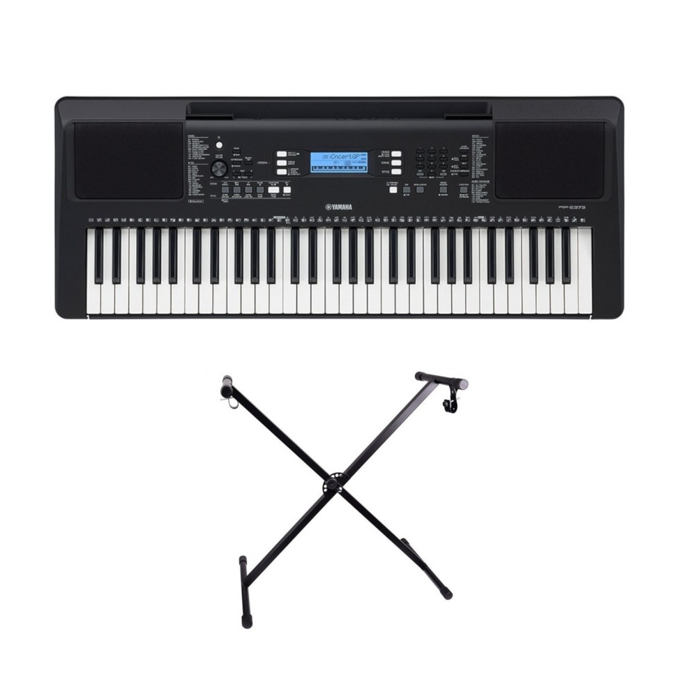 YAMAHA PSR-E373 - KEYBOARD + STATYW - Riff.net.pl