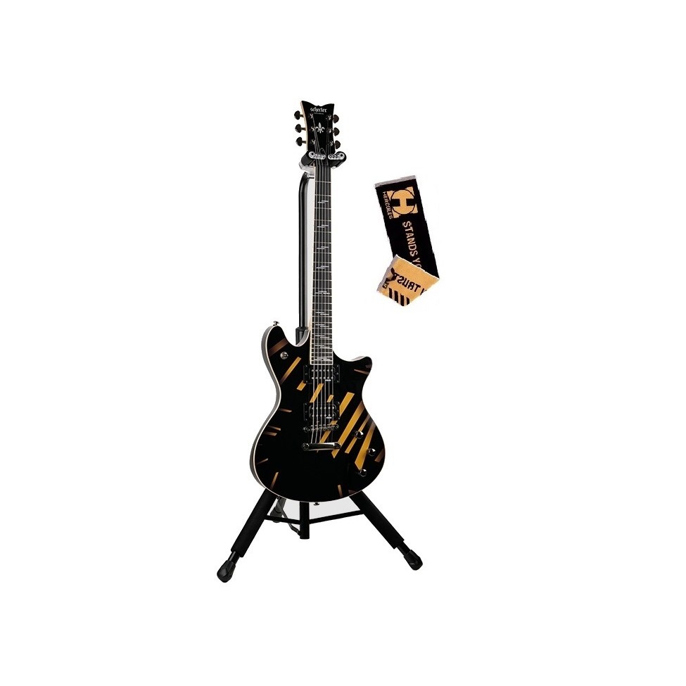 SCHECTER x HERCULES SC3426 LTD - ZESTAW JUBILEUSZOWY GITARA, STOJAK ...
