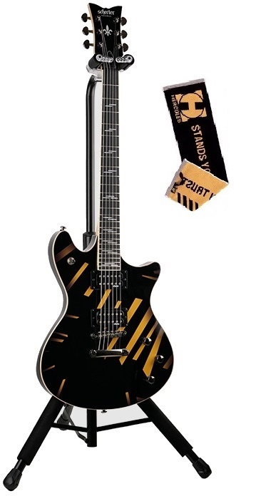 SCHECTER x HERCULES SC3426 LTD - ZESTAW JUBILEUSZOWY GITARA, STOJAK ...