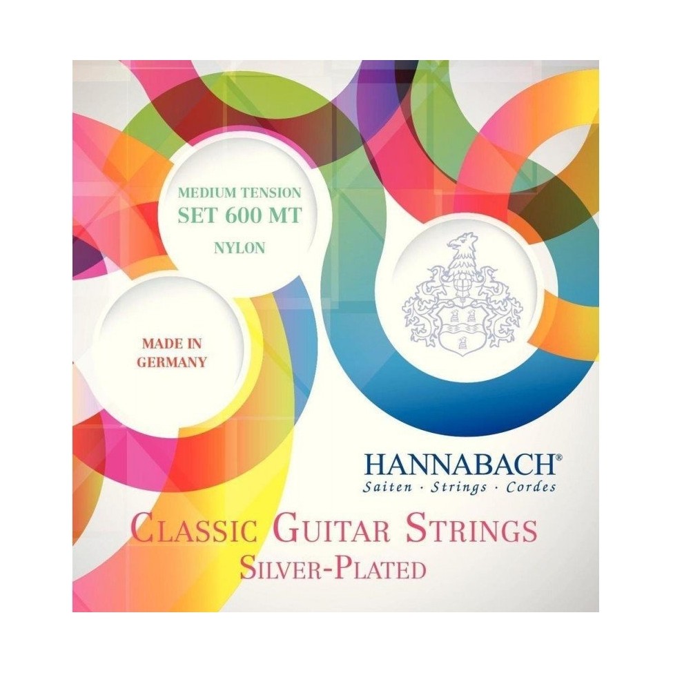 HANNABACH 600MT G3C SET - STRUNY DO GITARY KLASYCZNEJ - Riff.net.pl