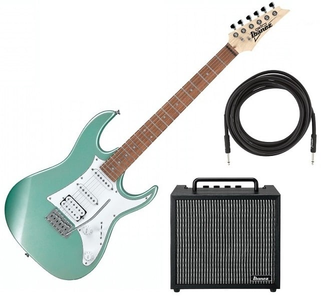 ZESTAW IBANEZ GRX40-MGN + WZMACNIACZ I KABEL - Riff.net.pl